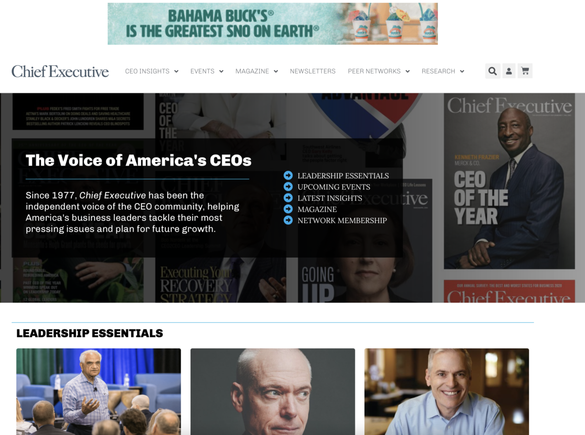 Partnerships – Chief Executive Group